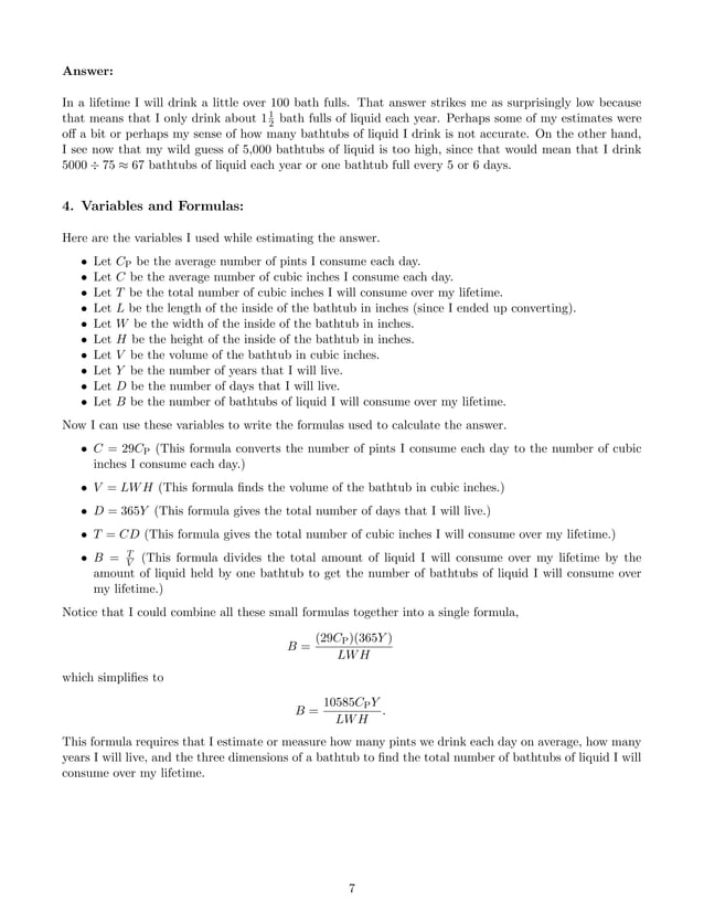 Fermi questions handouts_and_lesson_plan | PDF