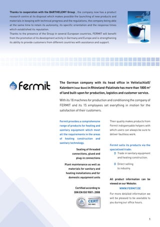 Fermit Catalog 2012 | PDF
