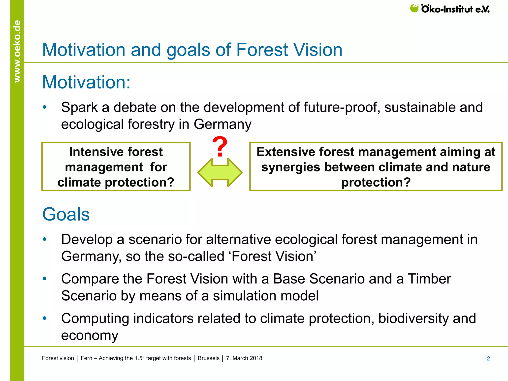 Forest Vision Germany | PPT
