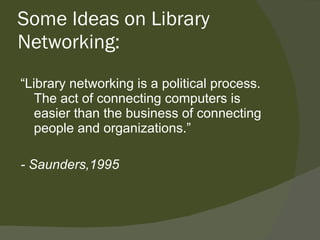 Libraries' New-fangled Virtual Networking Roles: Web-based Library ...