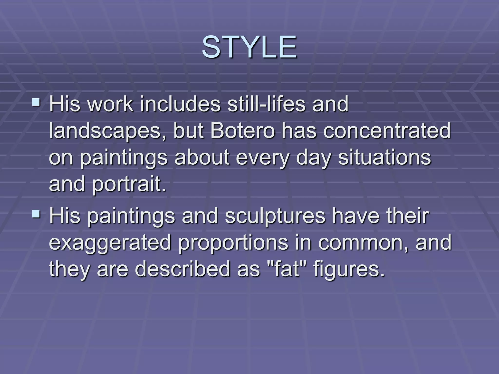 Fernando botero | PPT