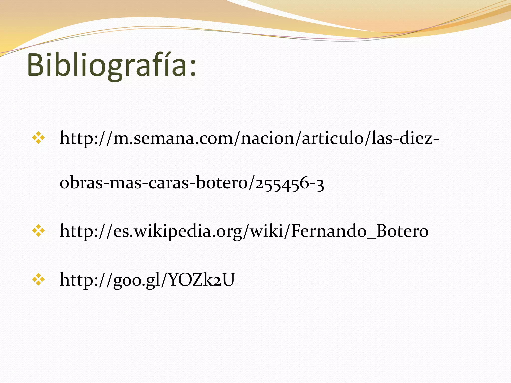 Fernando botero Powerpoint | PPTX