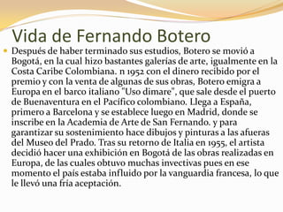 Fernando botero Powerpoint | PPTX
