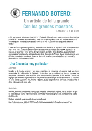 Fernando botero | PDF