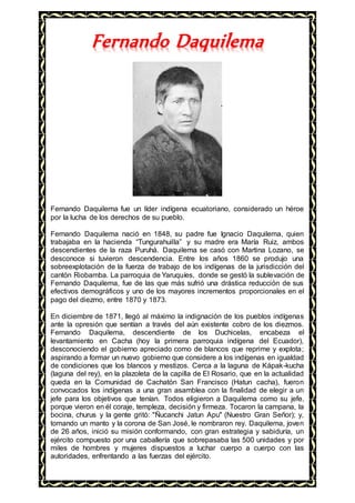 Fernando daquilema | DOCX