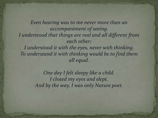 Fernando pessoa poem portuguese litearture | PPTX