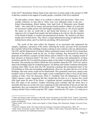 Zoning Resolutions: The Soho Artists and the Making of Urban Policy ...