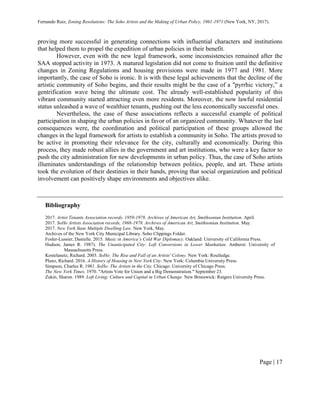 Zoning Resolutions: The Soho Artists and the Making of Urban Policy ...