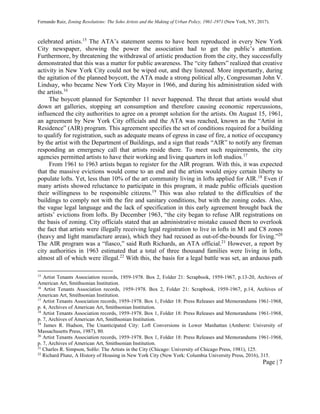 Zoning Resolutions: The Soho Artists and the Making of Urban Policy ...