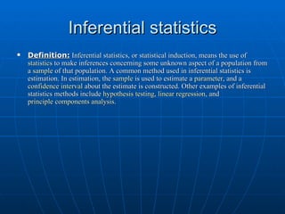 Fernandos Statistics | PPT | Physics | Science
