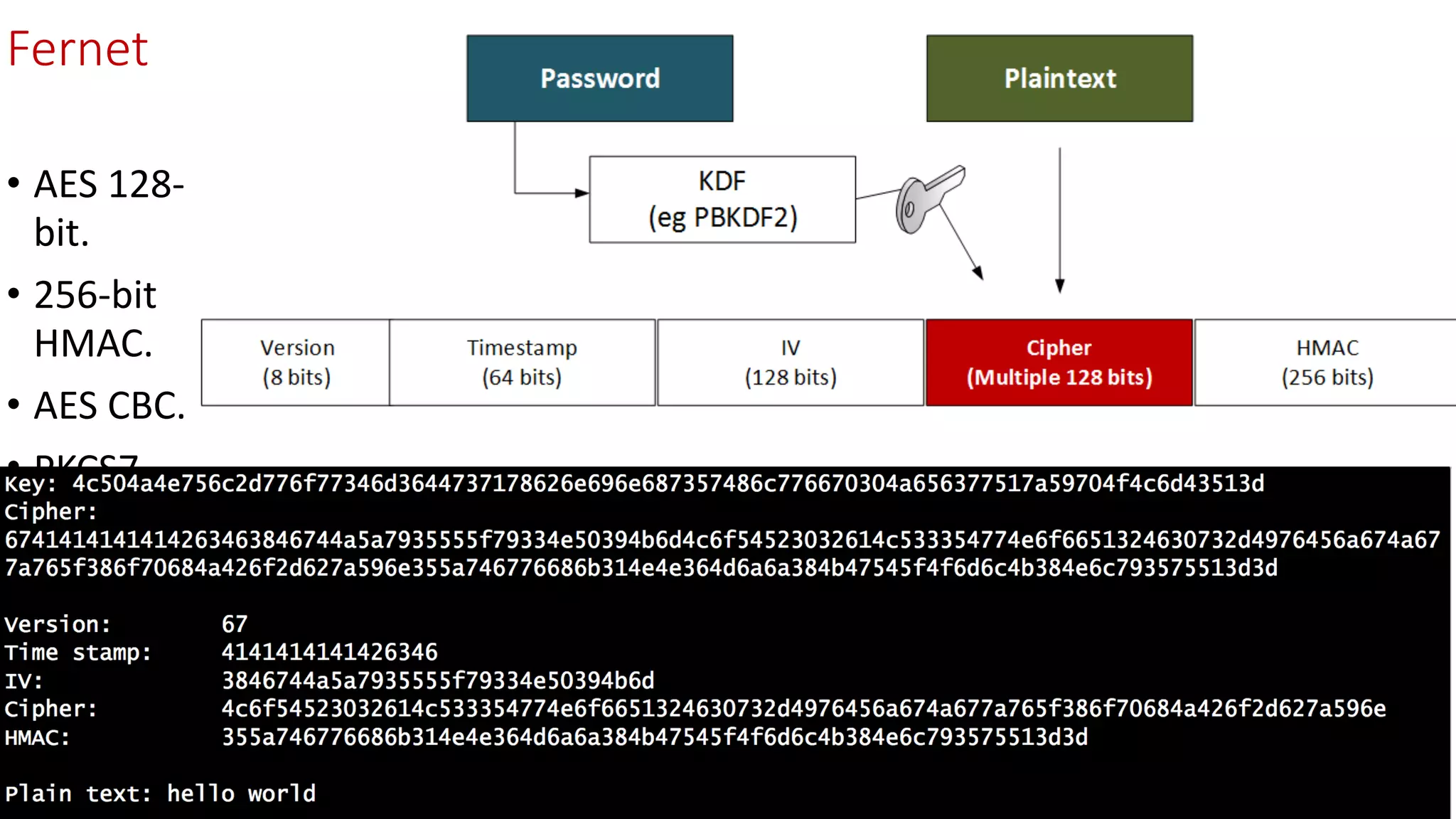 Fernet Token Encryption Pdf Technology And Computing