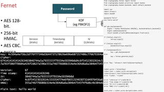 Fernet Token Encryption | PDF | Technology & Computing