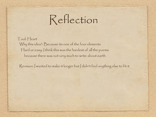 Fern's Poetry Anthology | KEY