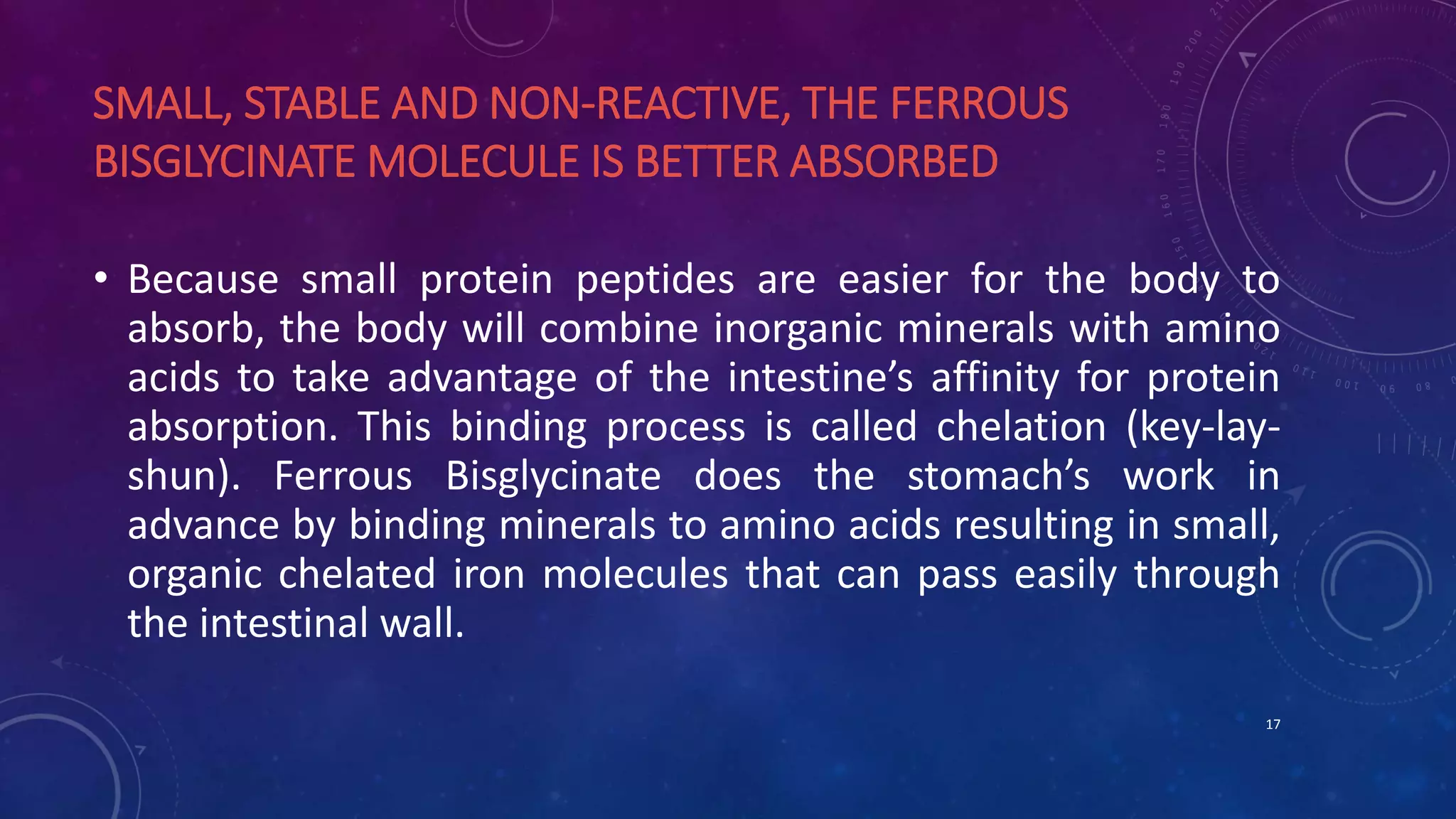 Ferrous Bisglycinate (FeroSan syp/tab) | PPTX