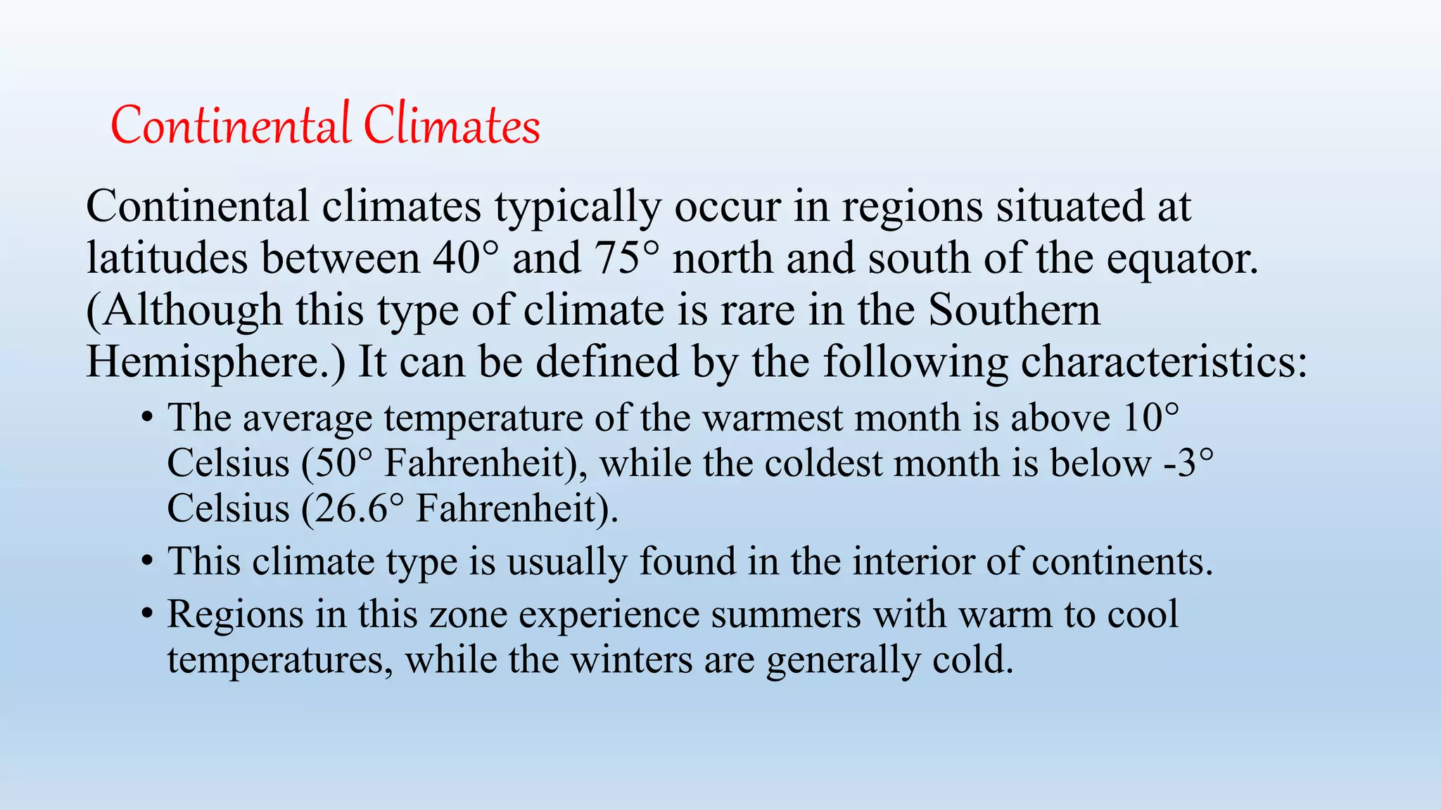 Koppen Climate Classification | PPTX