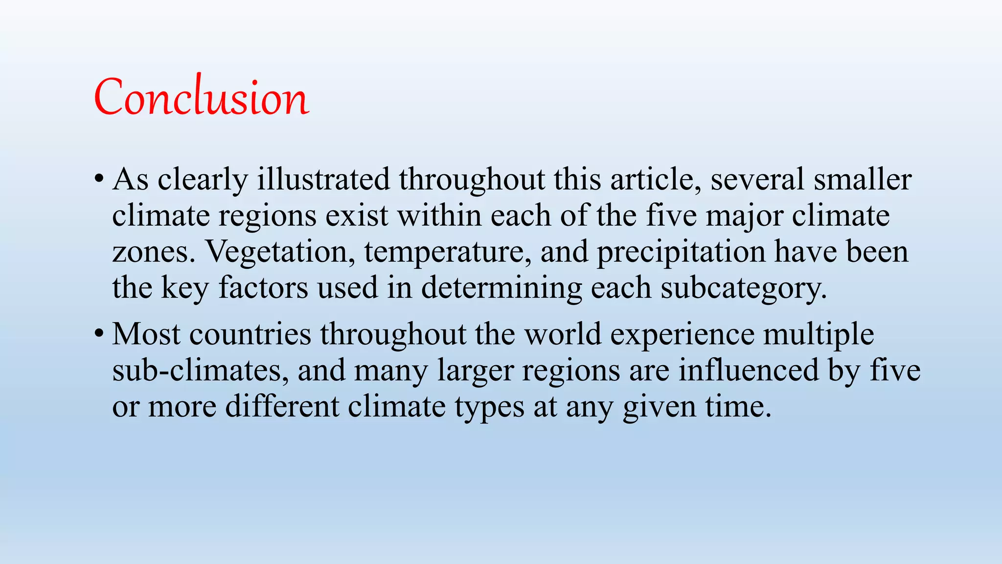 Koppen Climate Classification | PPTX