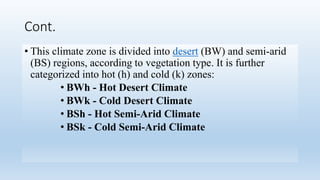 Koppen Climate Classification | PPTX