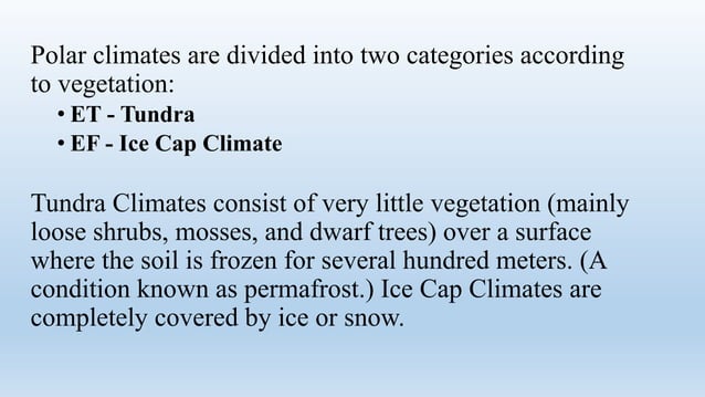 Koppen Climate Classification | PPTX
