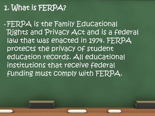Ferpa | PPTX