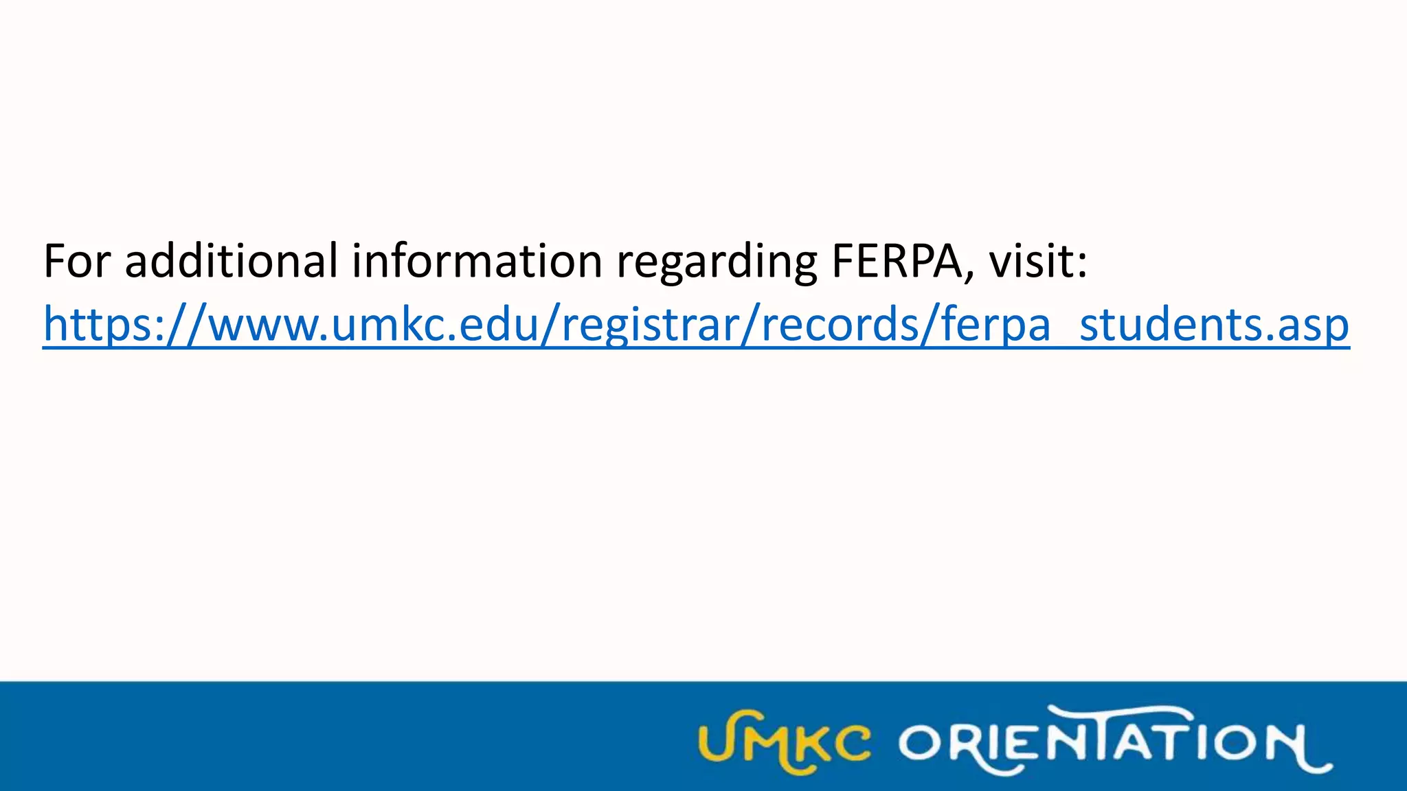 Understanding FERPA | PPTX