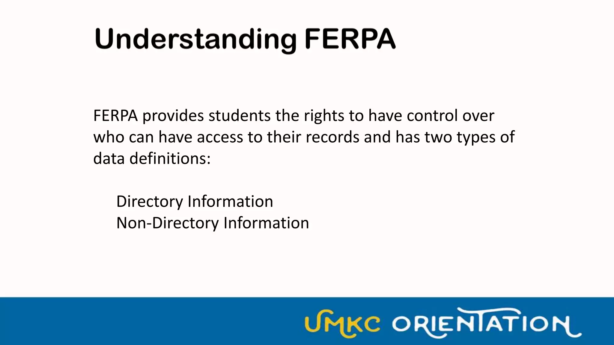 Understanding FERPA | PPTX