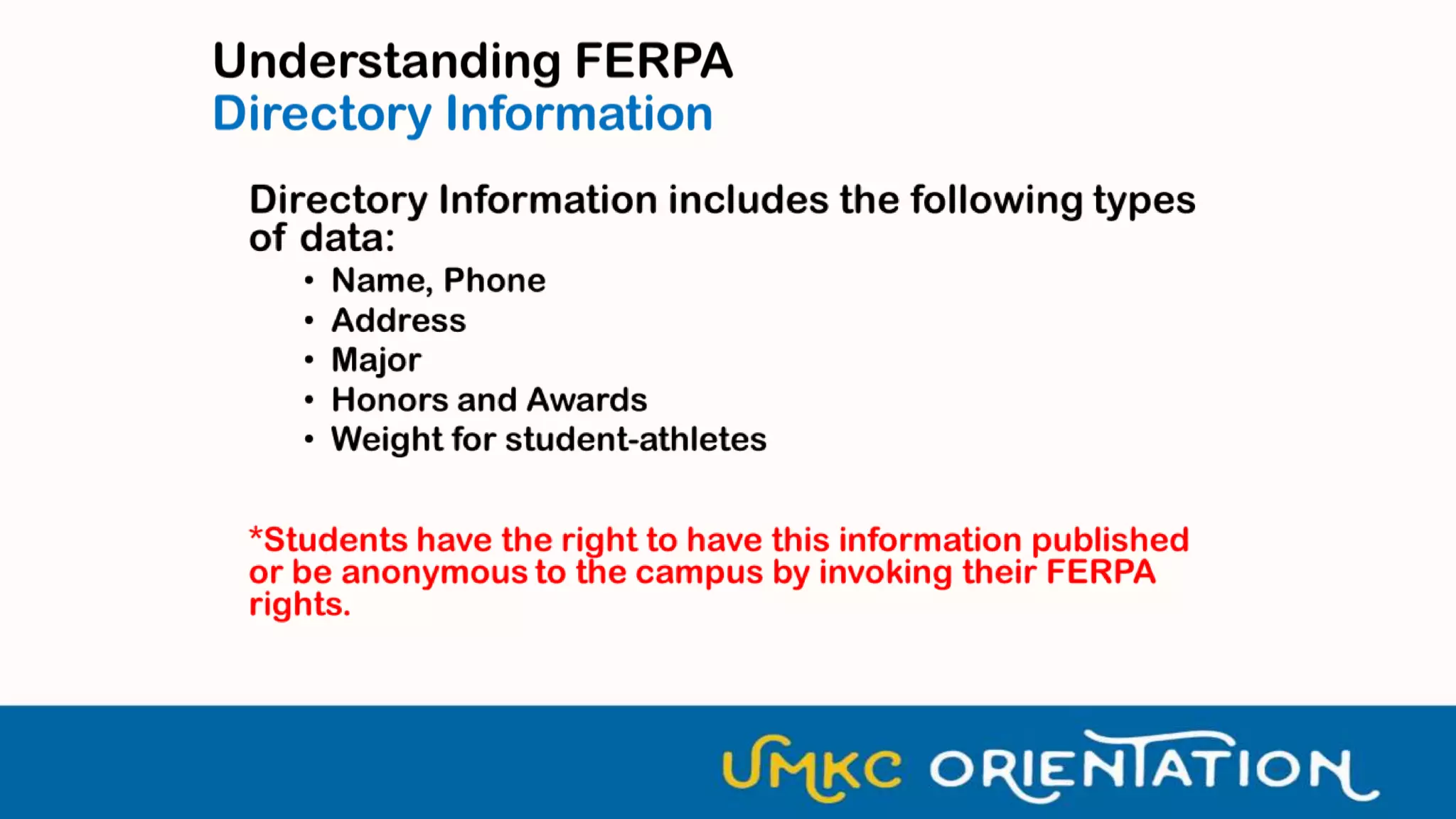 Understanding FERPA | PPTX