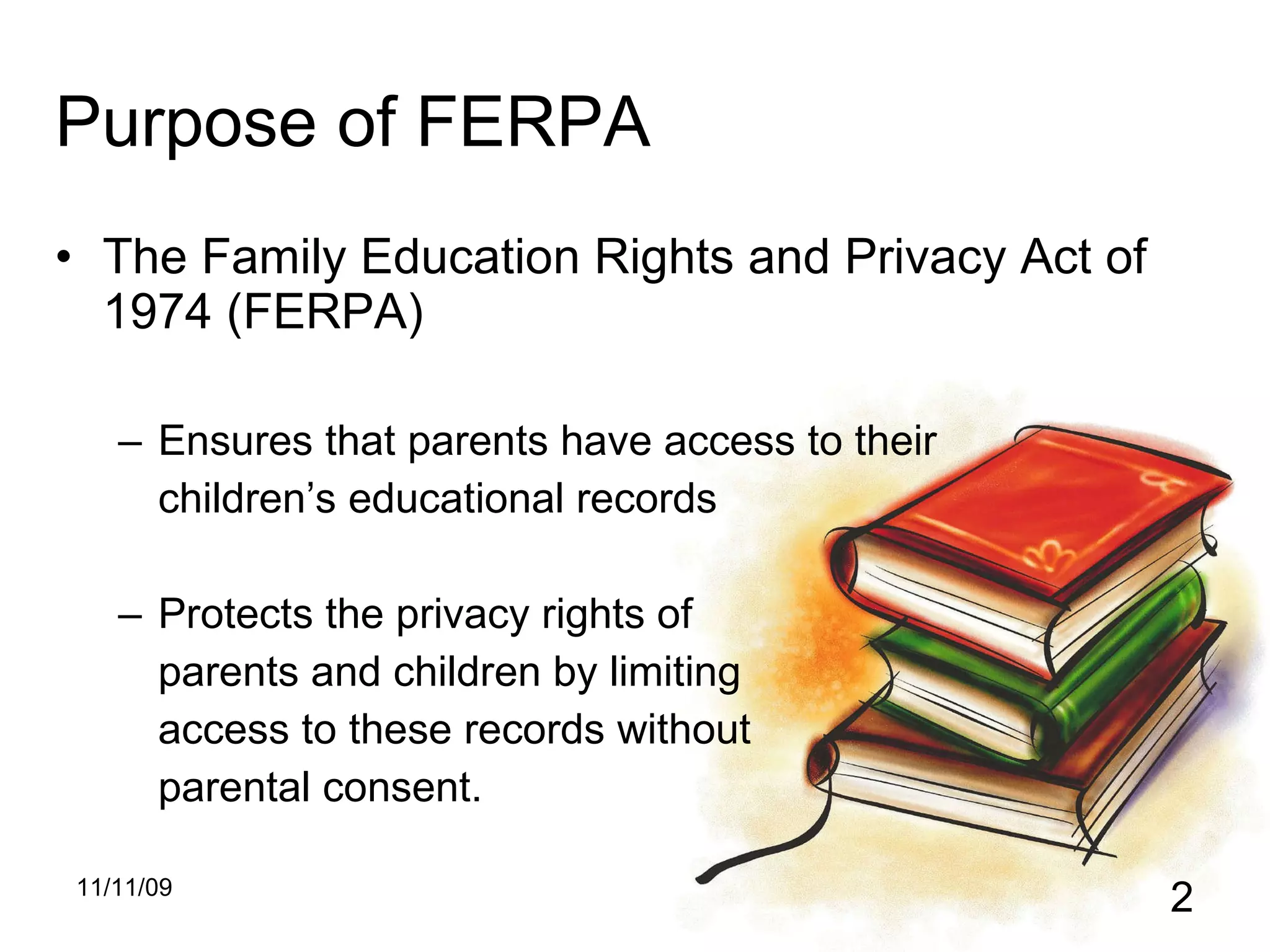 Ferpa Ppt | PPT