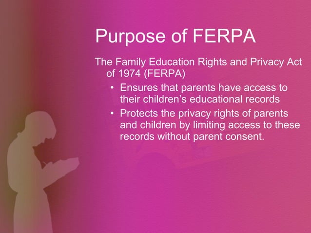 FERPA presentation | PPT