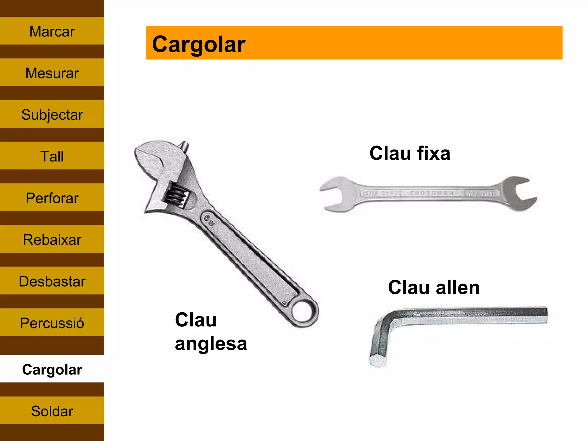 Ferramentes de taller | PPT