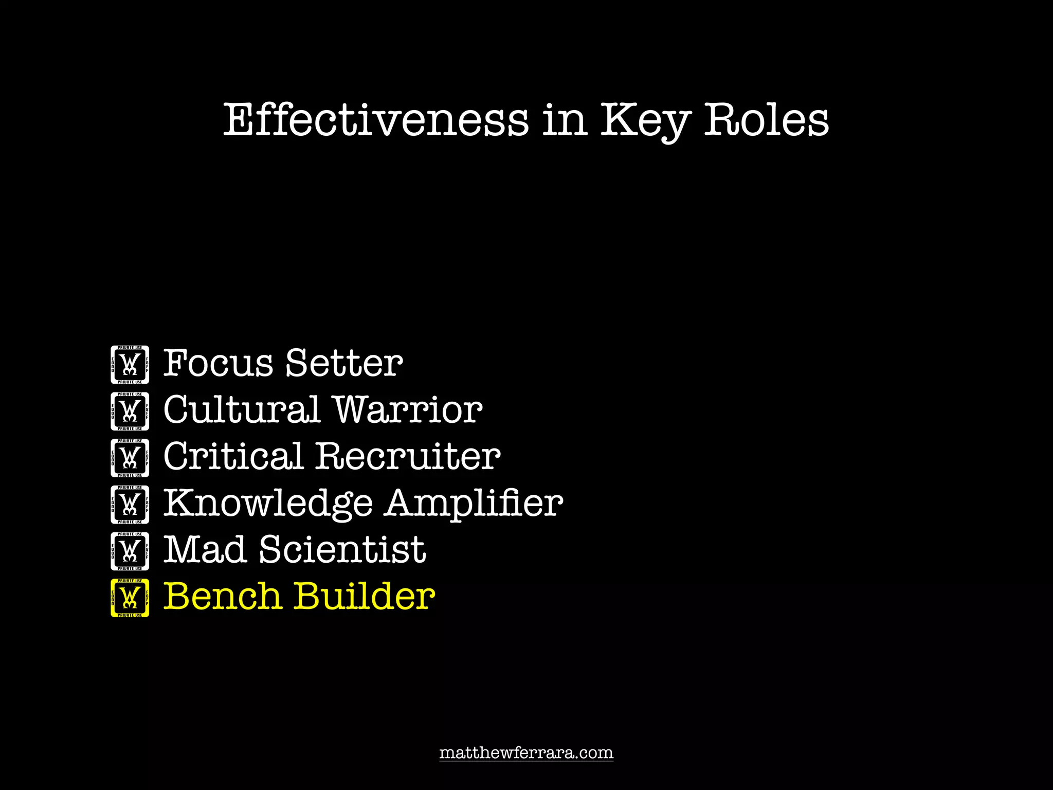 The Effective Real Estate Executive Ppt
