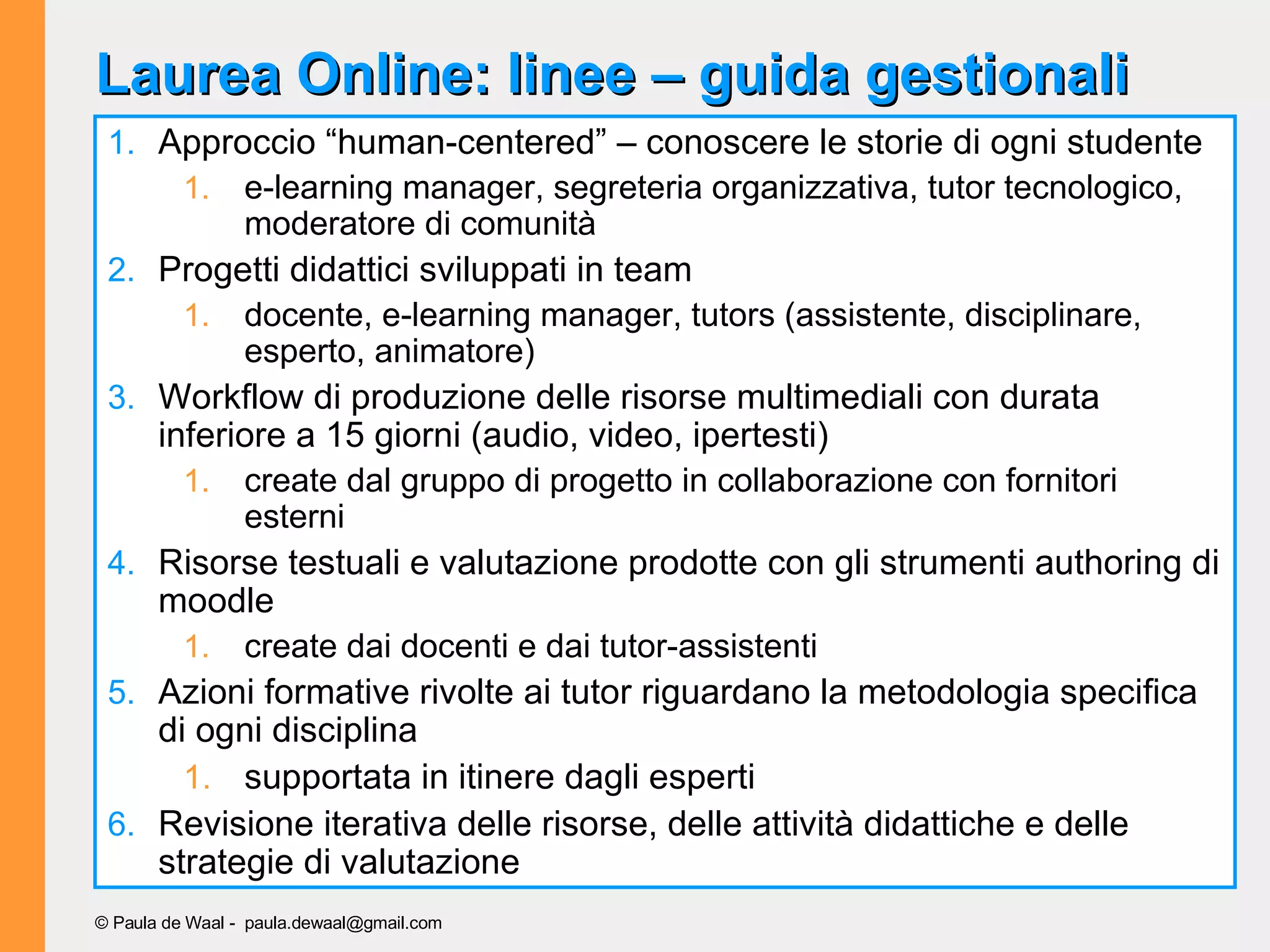 La progettazione delle attività didattiche integrate | PPT