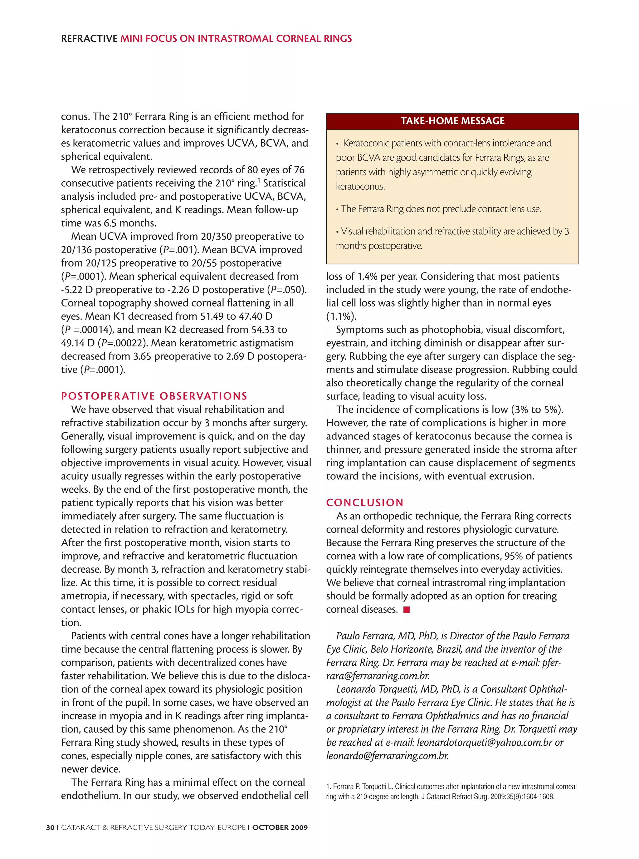 Ferrara Ring l An Overview | PDF