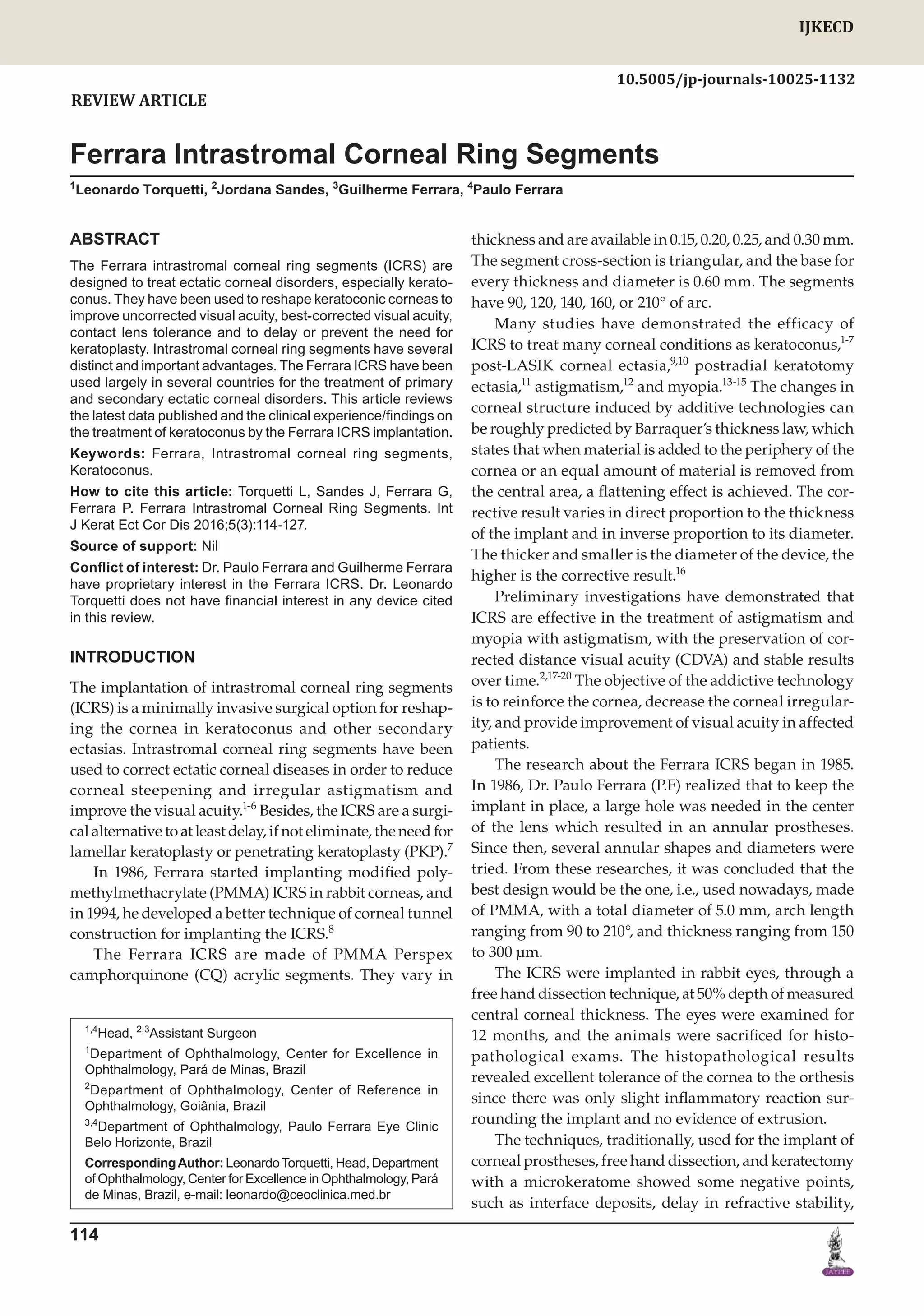 Ferrara ring review (2017) | PDF