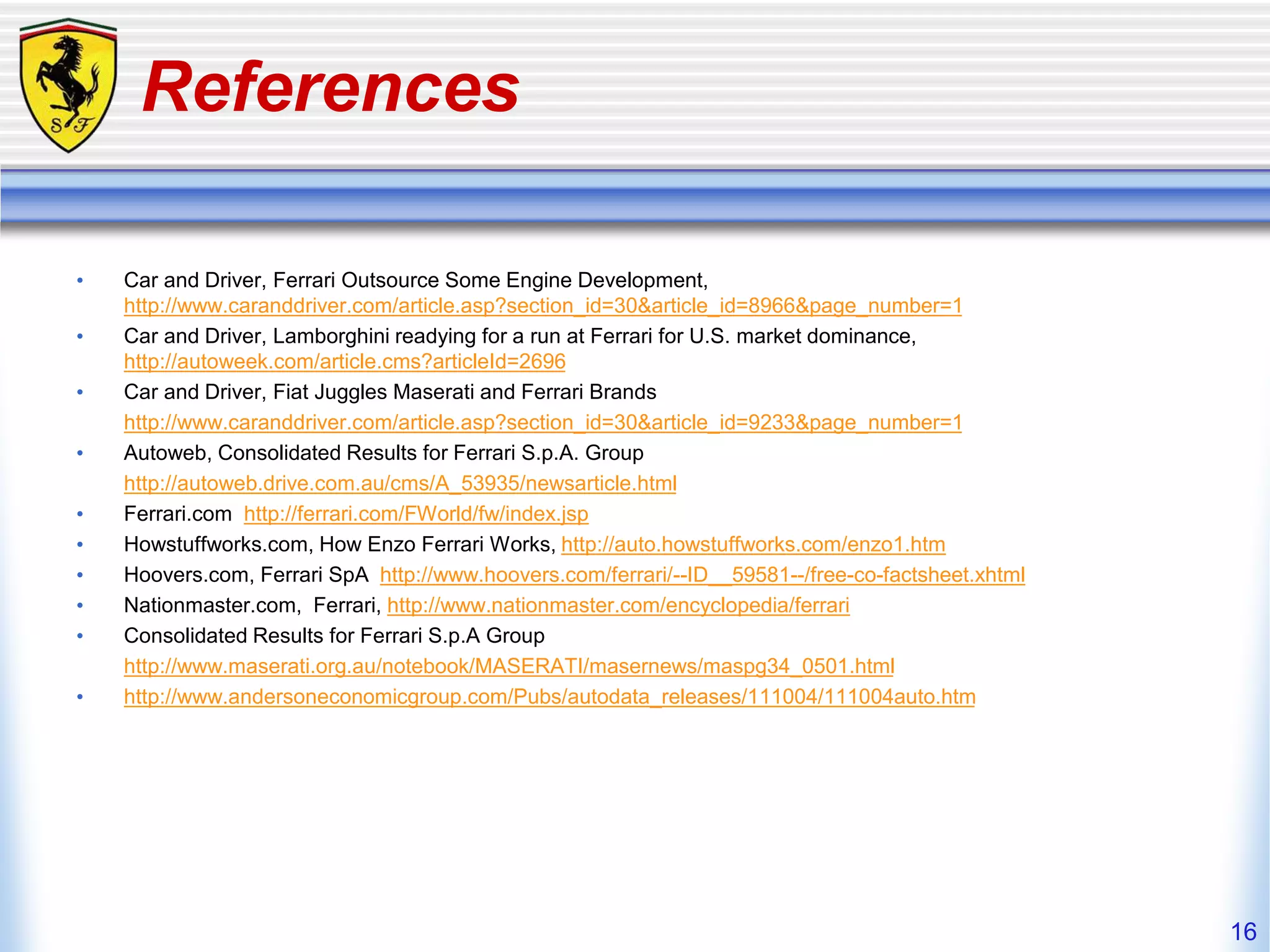 Ferrari | PPT | Free Download