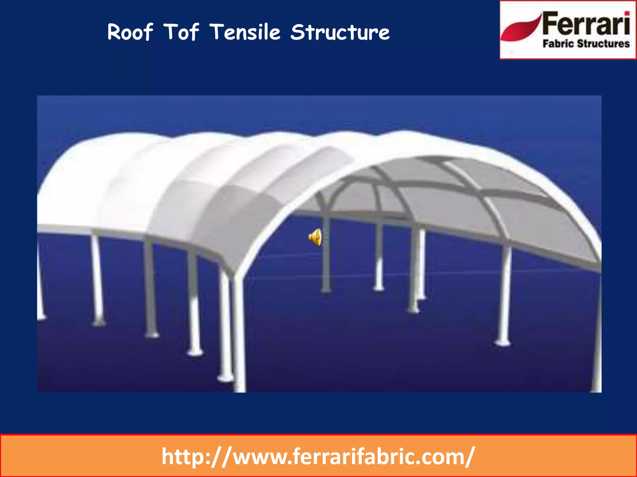 Ferrari Fabric | Tensile Structure | PPTX
