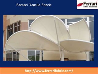 Ferrari Fabric | Tensile Structure | PPTX