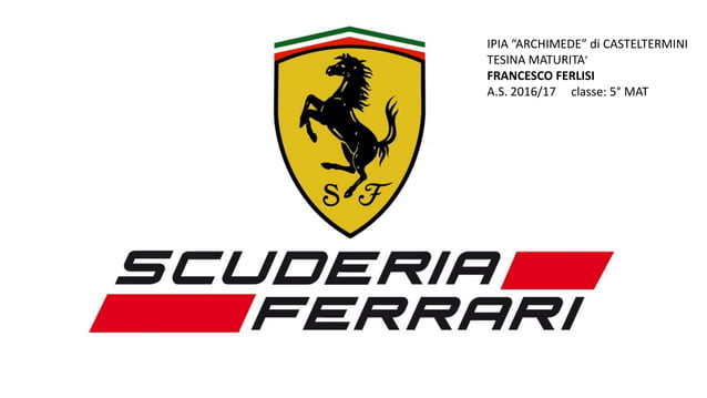 Mappa multidisciplinare Ferrari | PPTX | Automotive Industry | Industries