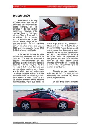 Ferrari 348 Ts Español | PDF