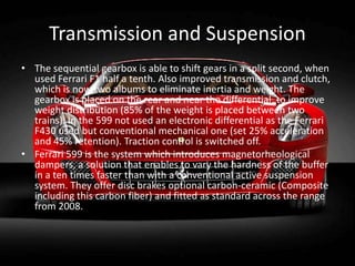 Ferrari 599 gtb fiorano | PPTX