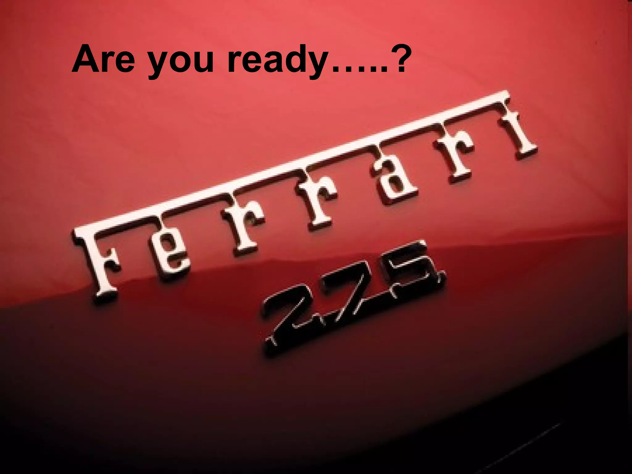 Ferrari presentation | PPT