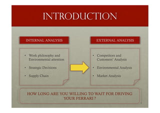 Ferrari Strategy Analysis | PDF