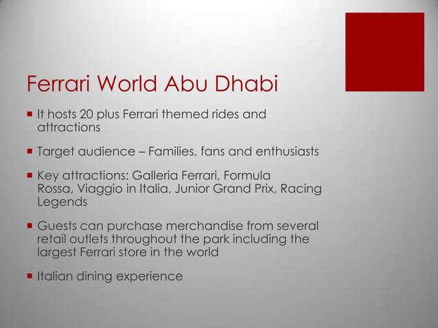 Ferrari promotion | PPT