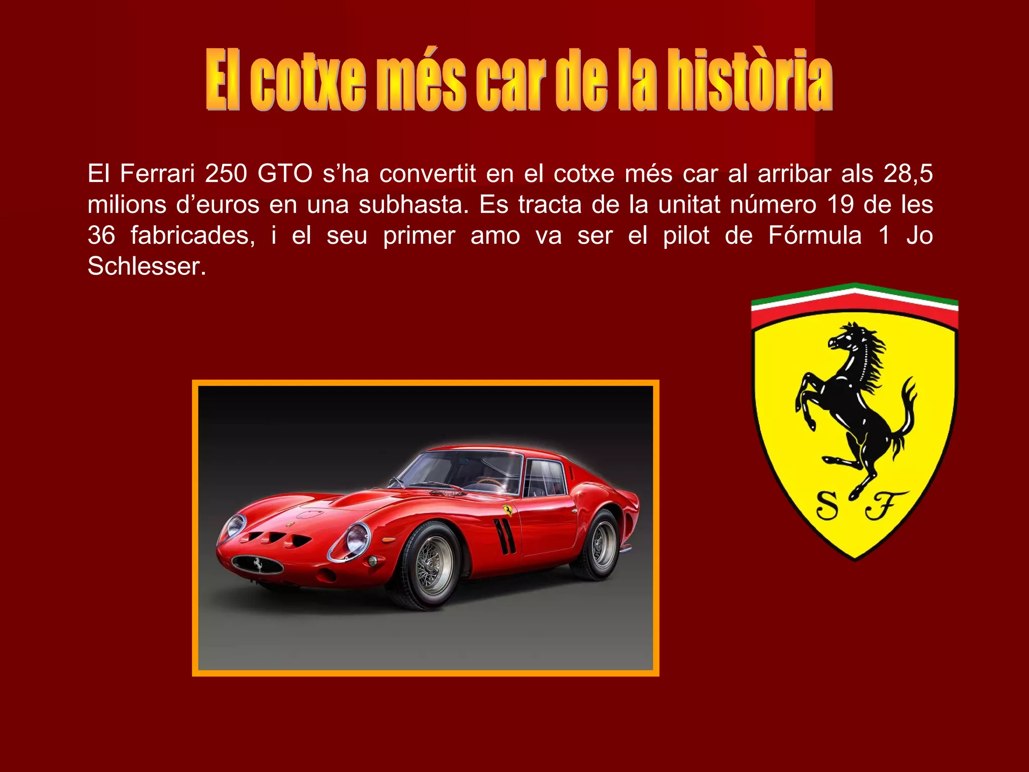 PowerPoint Ferrari | PPT