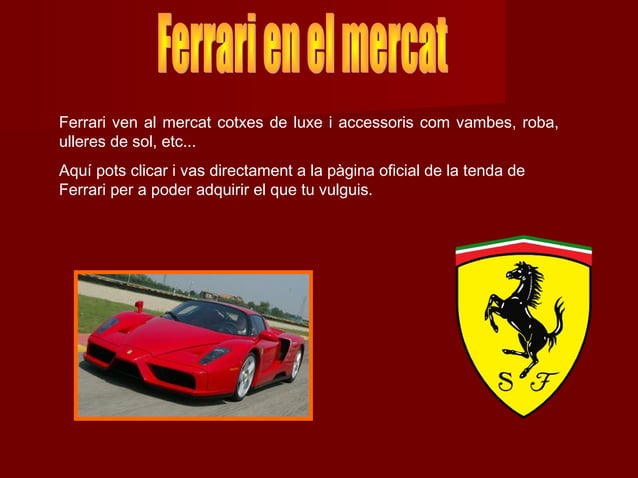 PowerPoint Ferrari | PPT