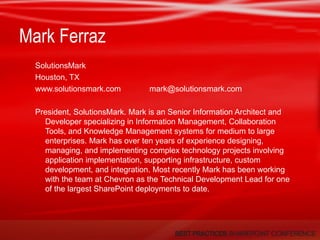 Ferraz Itp368 Optmizing Information Security | PPT