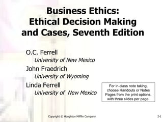 Ferrell7e Student Ch02 | PPT