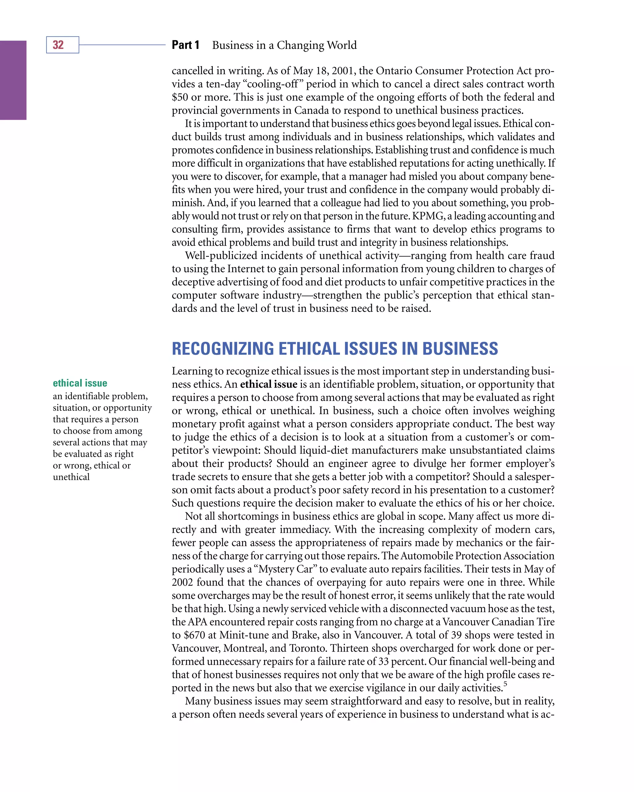 BUSINESS ETHICS | PDF