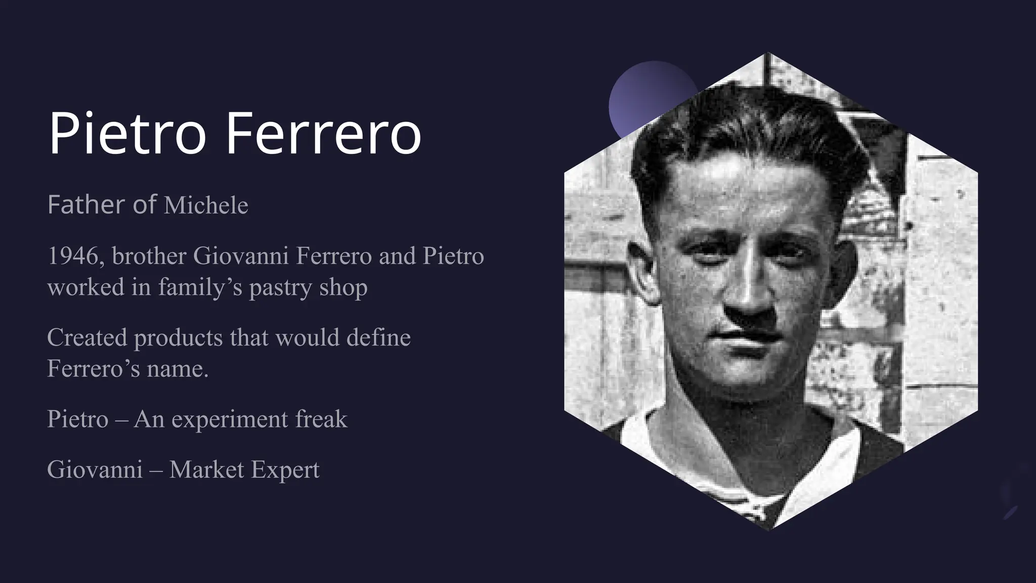 Entrepreneur ferrero.pptx Michele Ferrero | PPTX