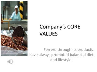 Ferrero Mini Case Study | PPTX | Commodities | Economy