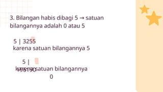 Keterbagian Bilangan Modulo, Teori Bilangan | PPT